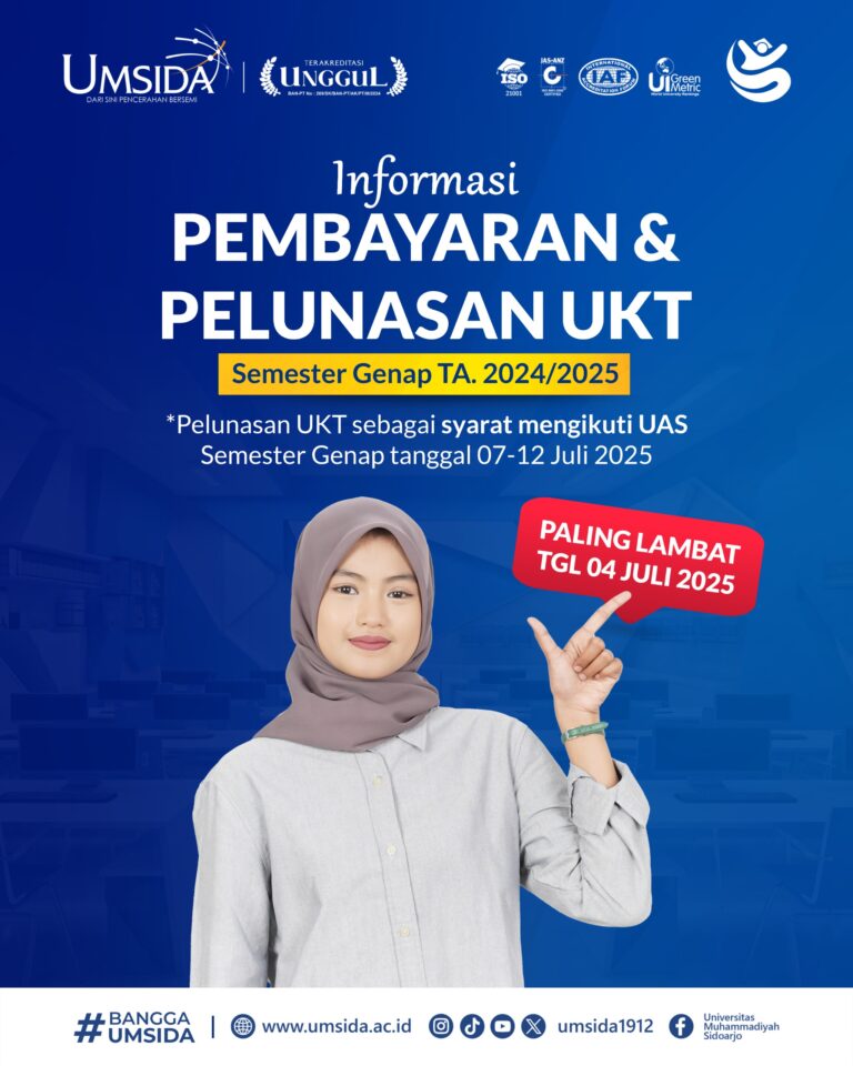 PEMBAYARAN & PELUNASAN UKT SEMESTER GENAP TA 2024/2025 – Direktorat Keuangan